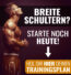 Schultertraining – die Top 3 Übungen für breite Schultern